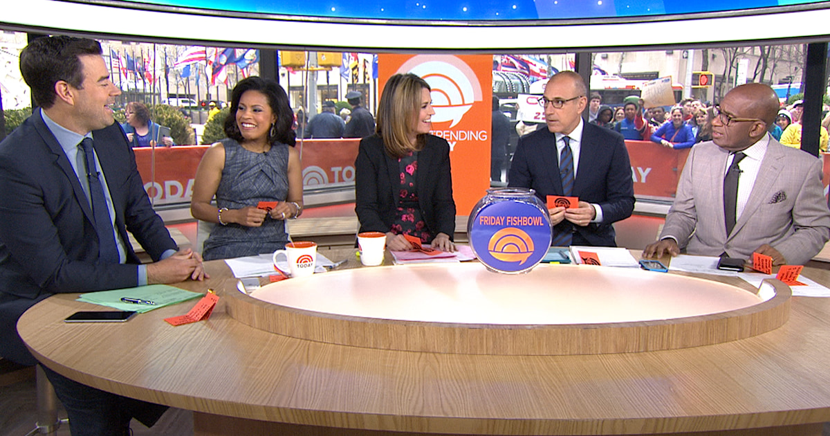 Anchors play ‘Would You Rather?’ for Friday Fishbowl