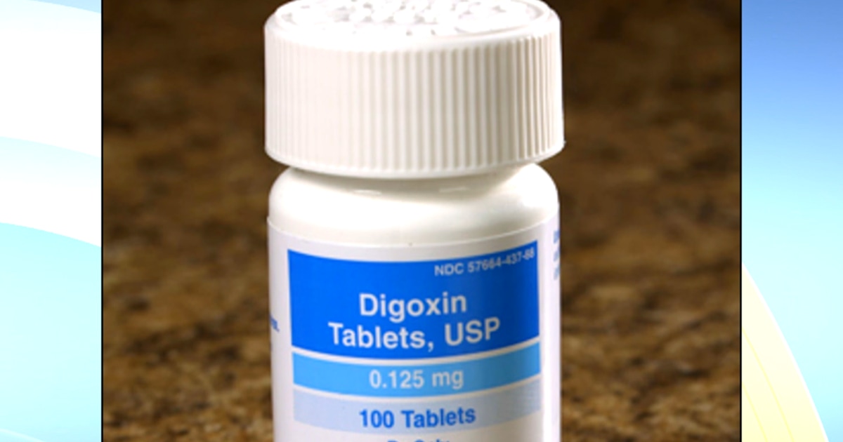 Heart drug Digoxin may increase risk of death