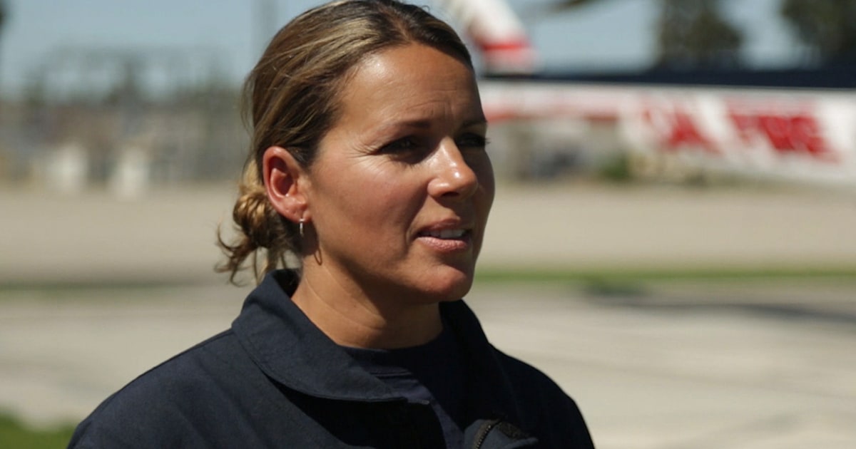 Female pilot is a trailblazer in the world of wildfire fighting