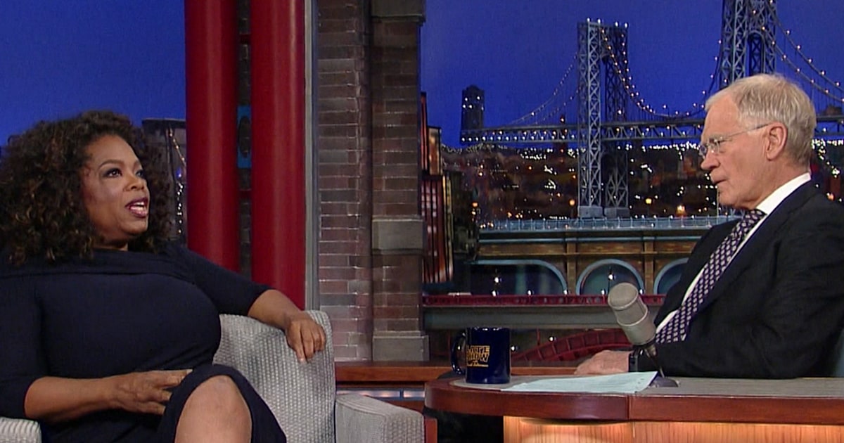 Pop Start: Oprah gives David Letterman a Late Show send off