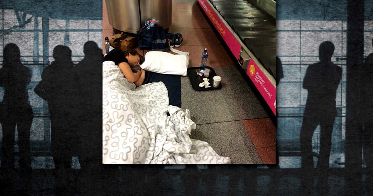 282 United Airlines passengers stranded overnight