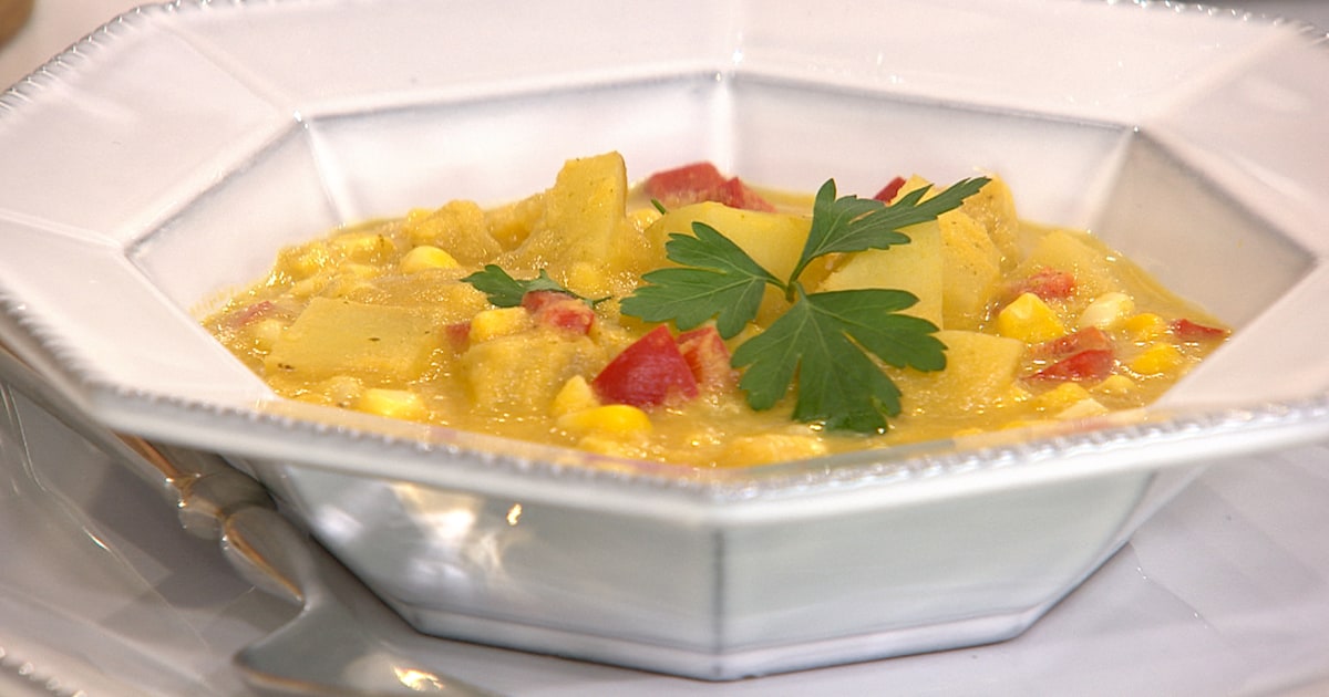 Siri Pinter cooks easy one-pot summer vegetable chowder