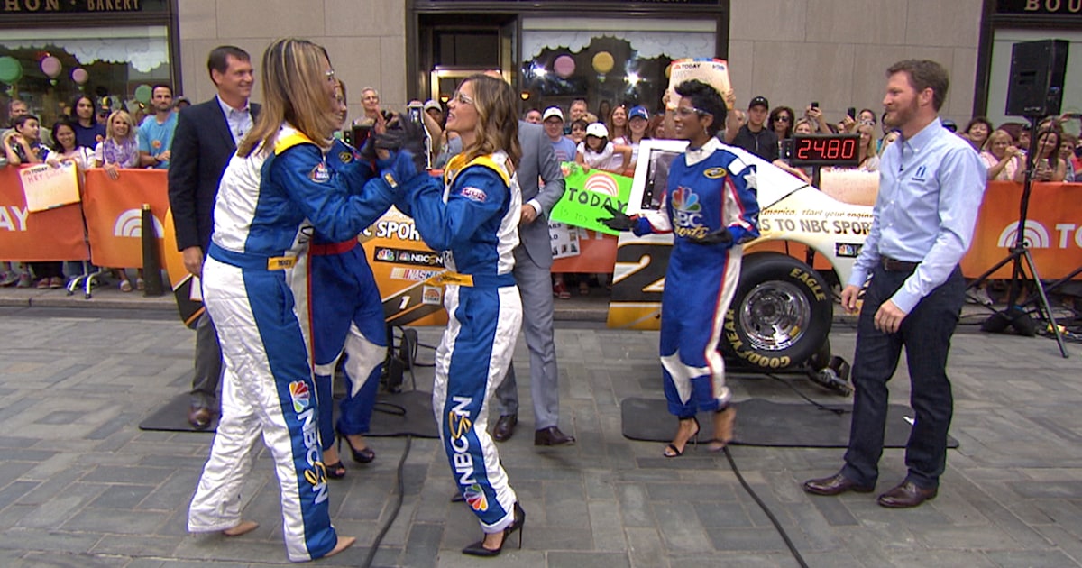 Dale Earnhardt Jr., anchors revs up for NASCAR coverage