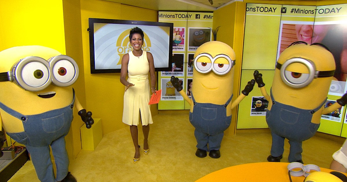 The Minions take over TODAY