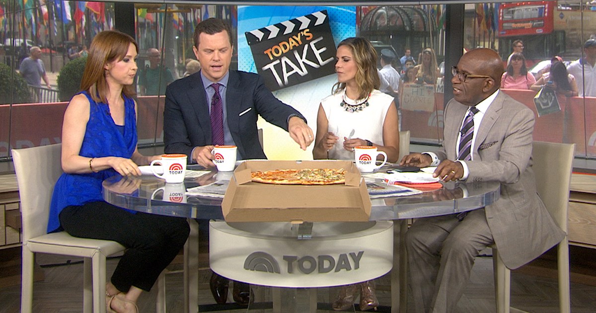 TODAY anchors reveal their pizza personalities (Ellie does WHAT?!)