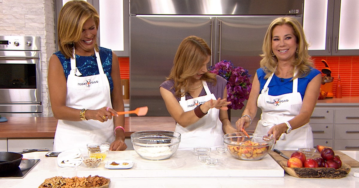 Just peachy: Sweet skillet peach crisp