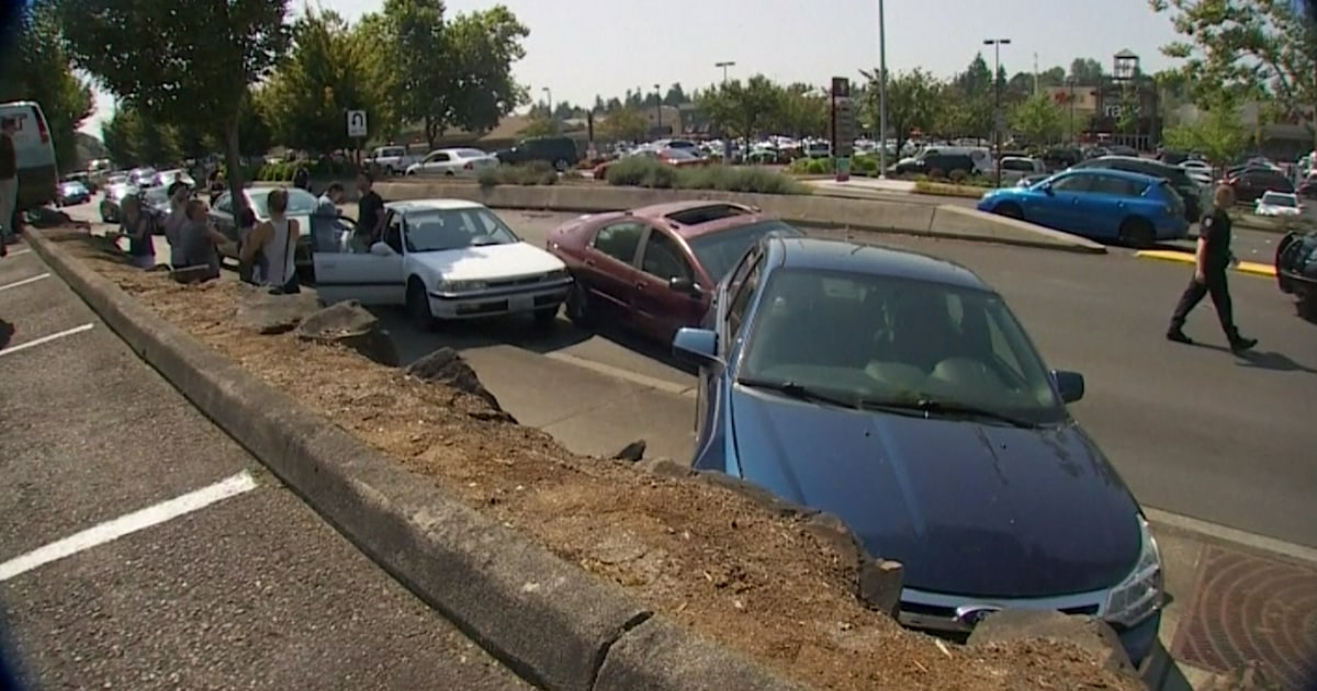 Caught on video: Driver hits 7 cars in road rage rampage