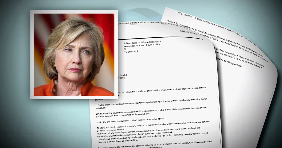 125 Hillary Clinton emails released contain now-classified info