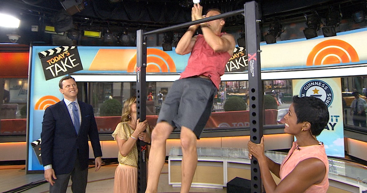 Broken! Guinness World Records for most clap pull-ups in 1 minute