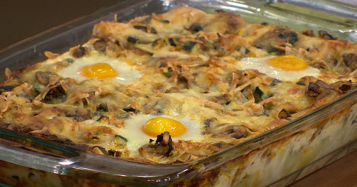 Breakfast Lasagna made with bacon and eggs? TODAY Food says ‘si!’