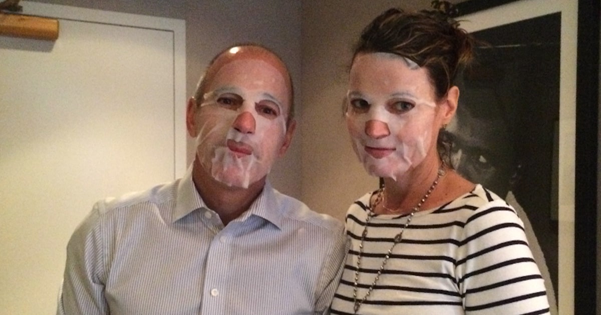 Bizarre-looking face masks are the latest beauty trend