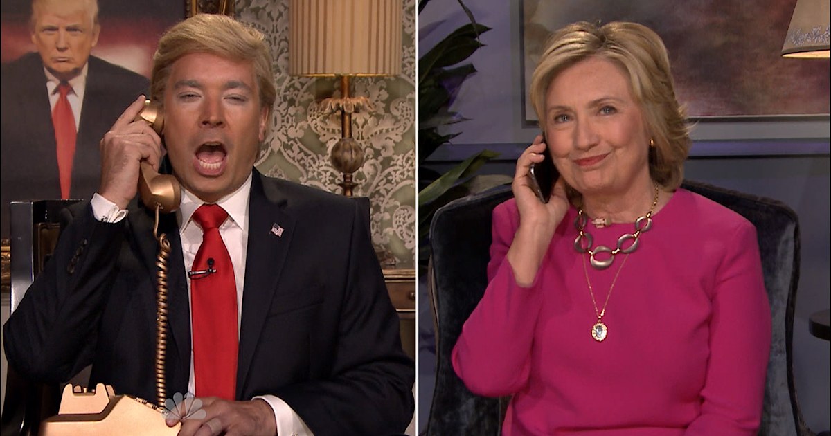 Hillary Clinton tells Fallon: ‘I’m having a good time watching’ Trump