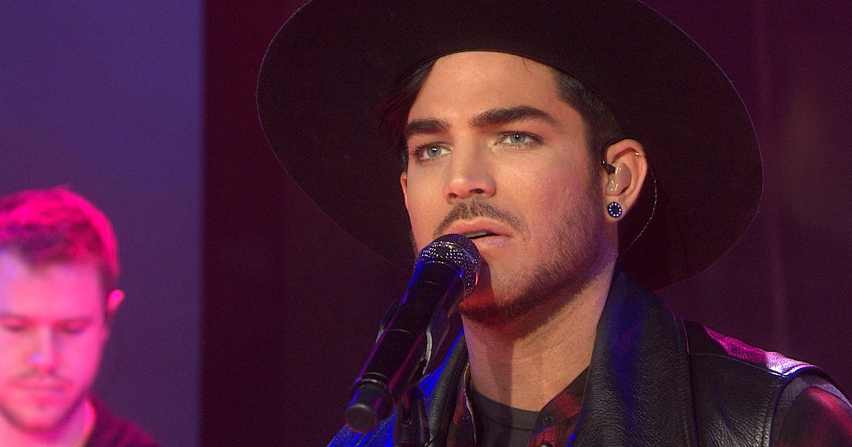 Adam Lambert performs ‘Ghost Town’ on TODAY