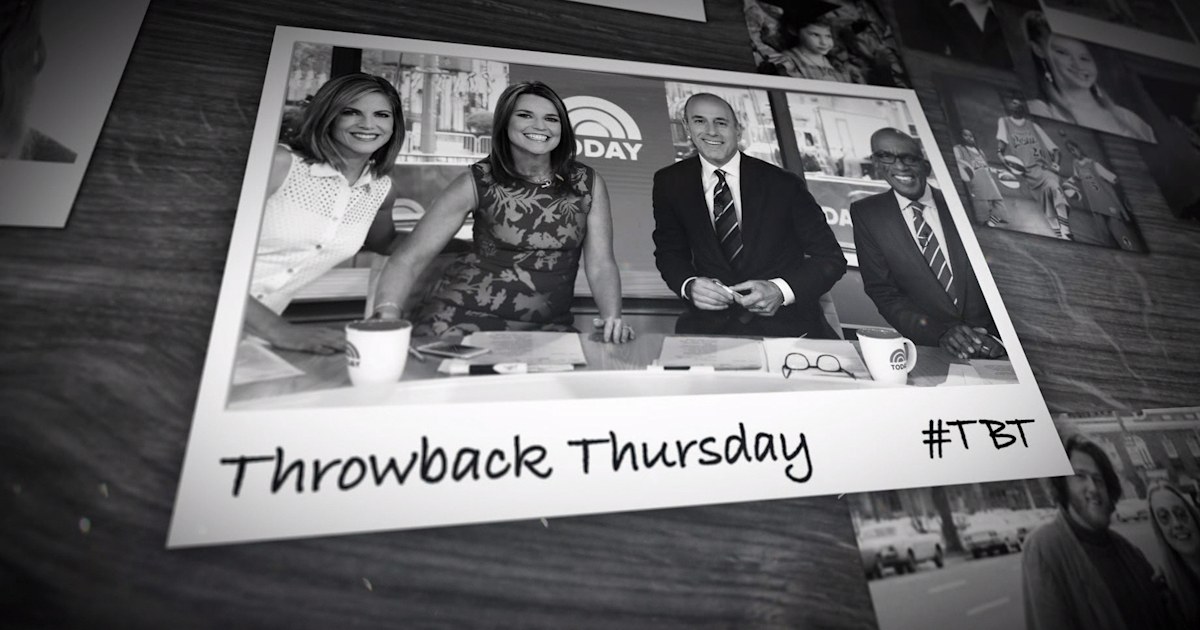 How did Throwback Thursday begin? TODAY finds out