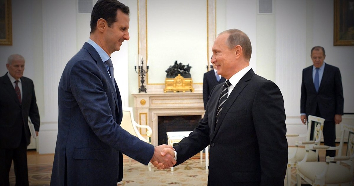Assad has surprise meeting with Putin in Moscow