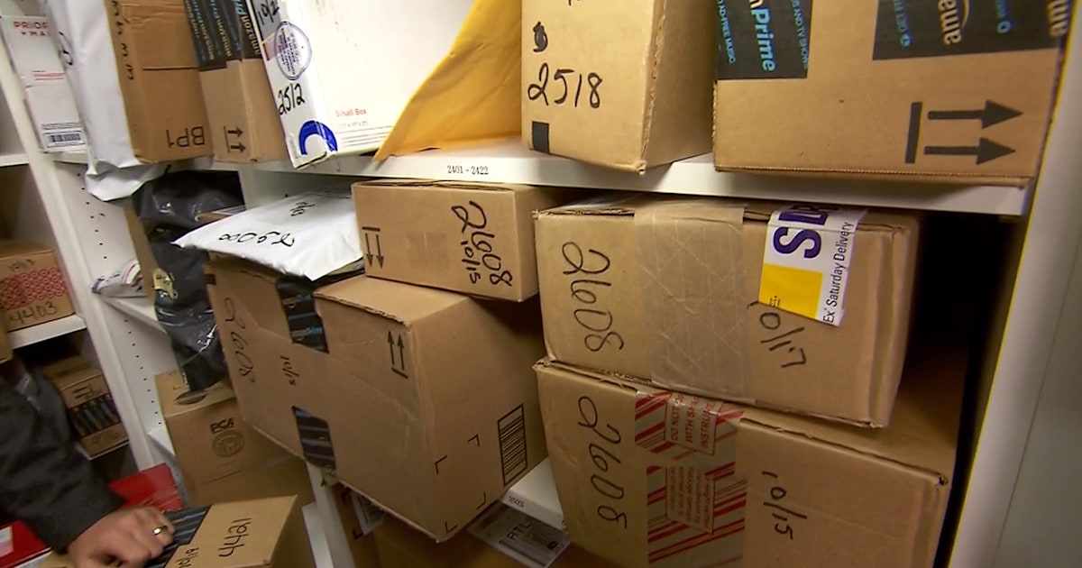 Landlords refusing to accept packages amidst deluge of deliveries