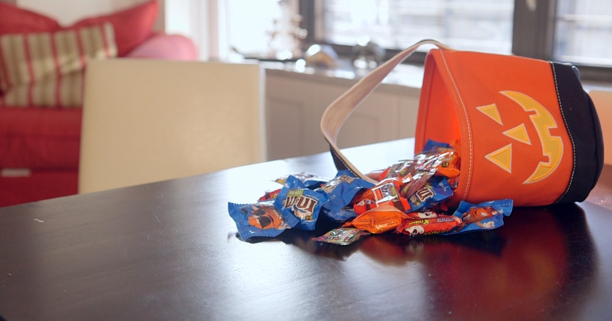 What parents really do with Halloween candy
