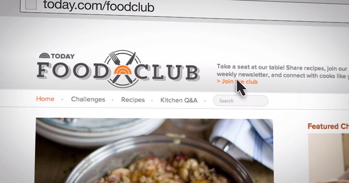 Tasty news: TODAY Food Club is open for business!