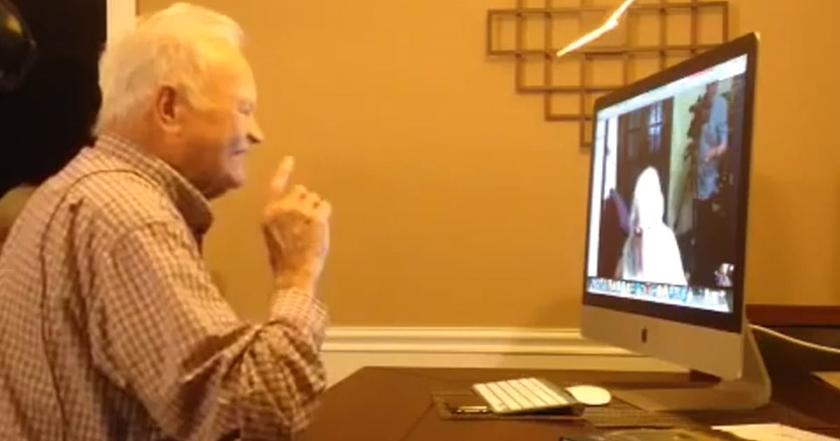 World War II sweethearts’ reunion is priceless