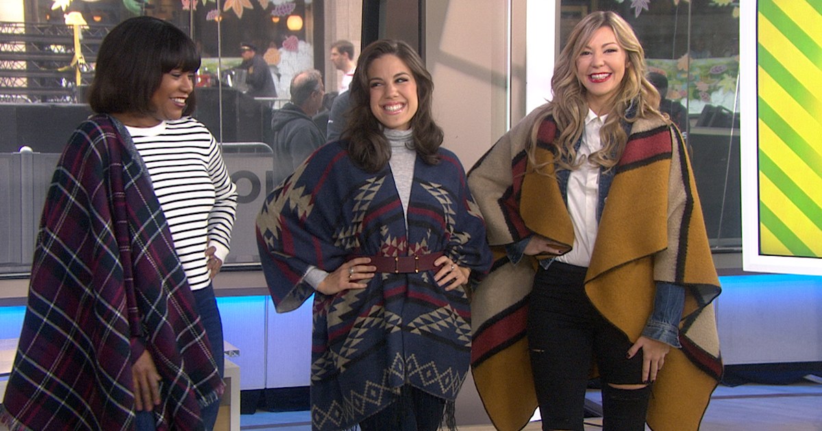 Luxe for less: Wrap yourself in a cape this winter