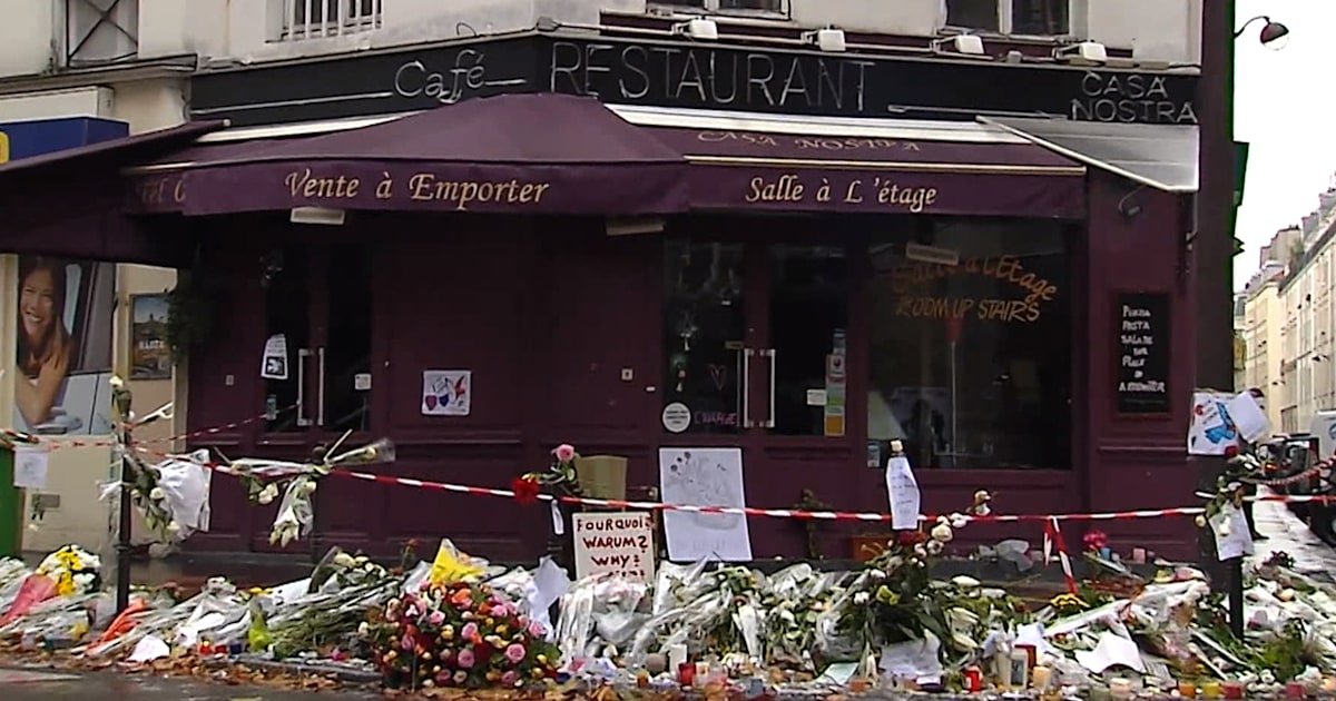Dramatic new video shows Paris Café attack, survivors escaping