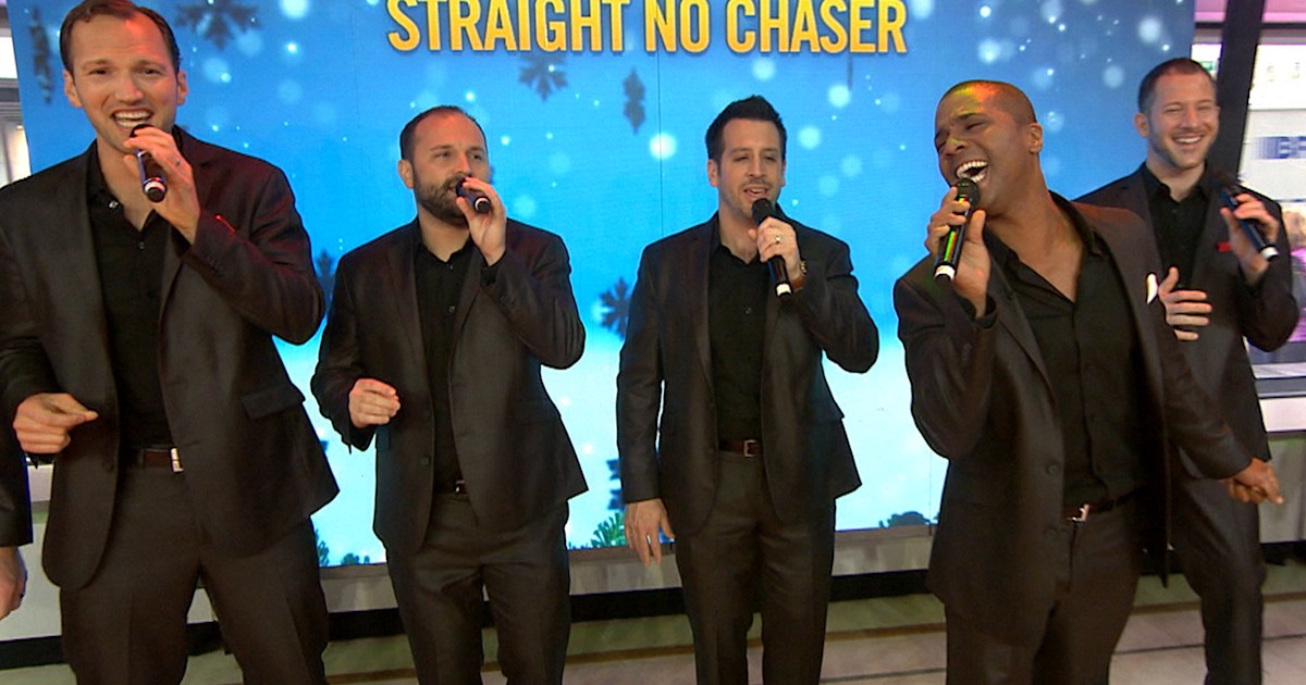 Straight No Chaser are ‘Rockin’ Around the Christmas Tree’ on TODAY