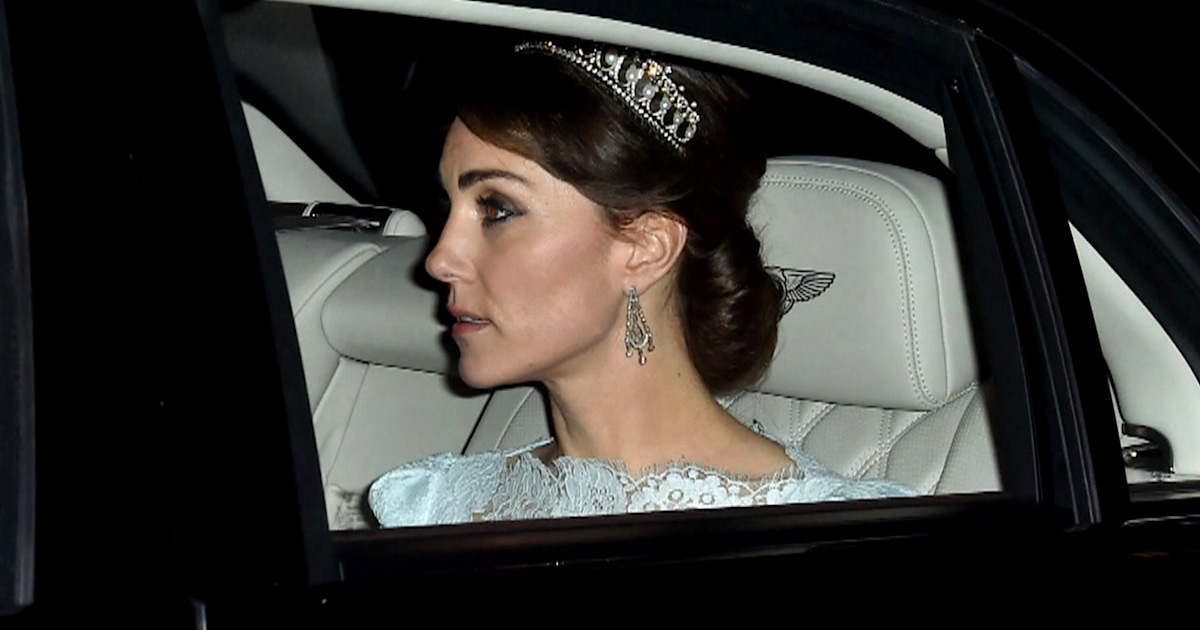 Duchess Kate wears Princess Diana’s Lovers Knot tiara to event