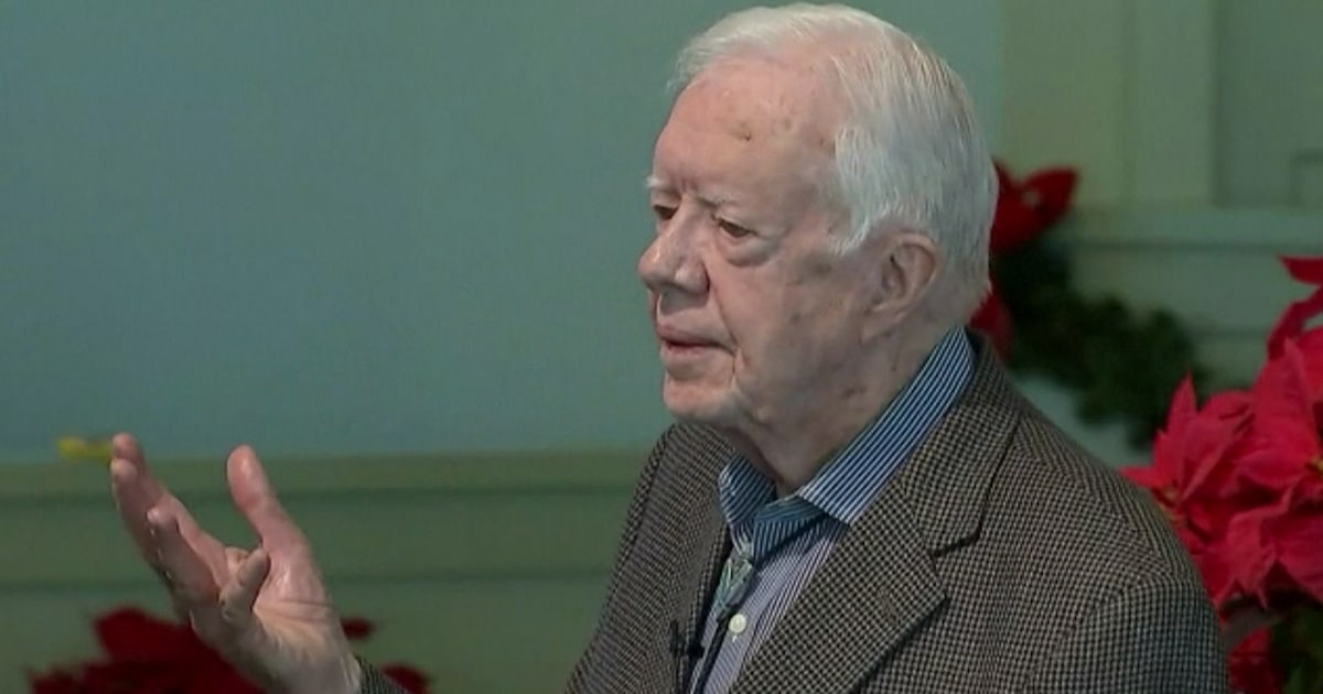 Jimmy Carter mourns sudden death of his grandson Jeremy
