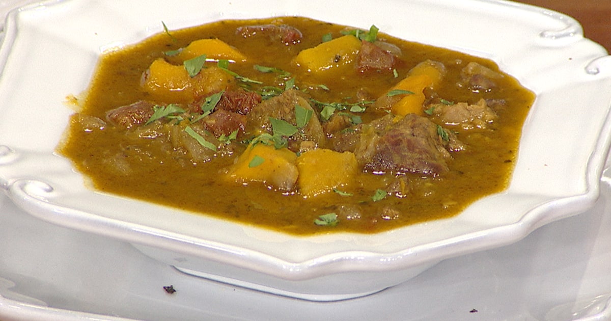 Make Giada De Laurentiis’ hearty beef and kabocha squash stew