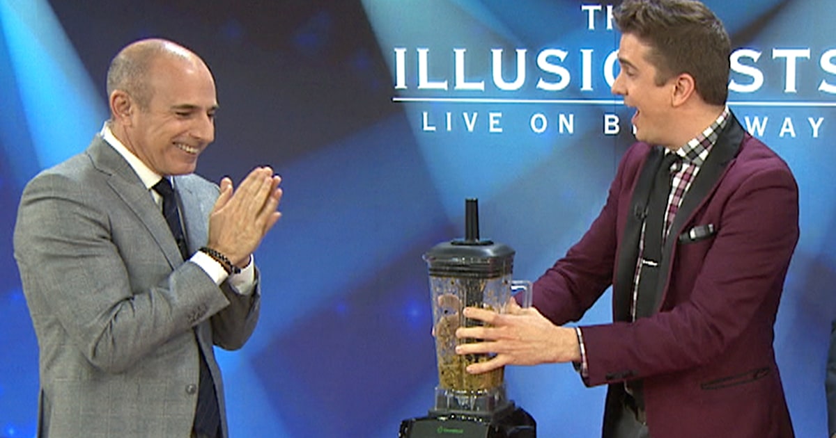 Watch ‘The Illusionists’ perform messy magic live on TODAY