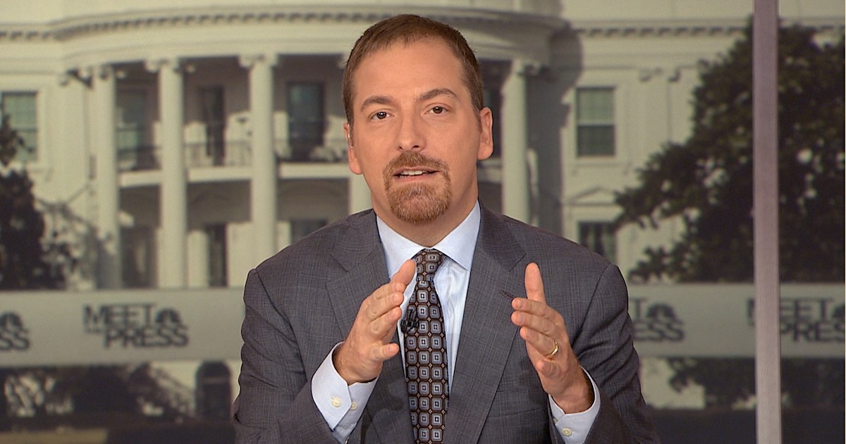 Chuck Todd: Donald Trump isn’t going anywhere
