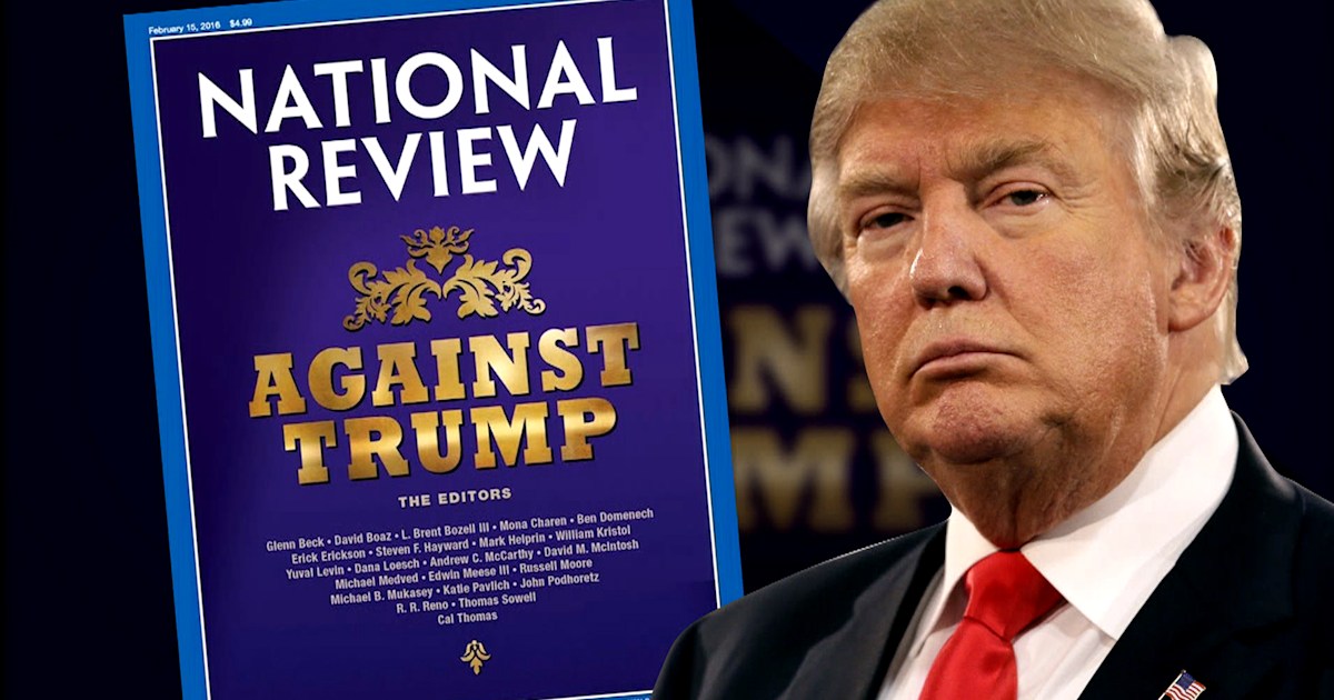 National Review slams GOP front-runner in new issue titled 'Against Trump'