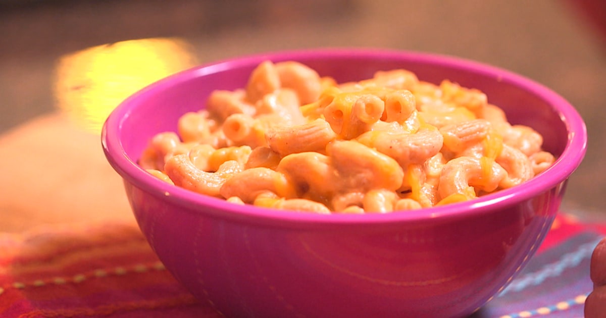 A healthy twist on mac and cheese