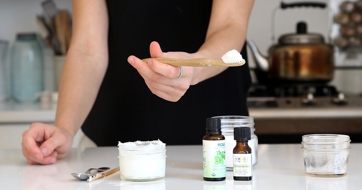 Learn how to make your own toothpaste with only a few ingredients