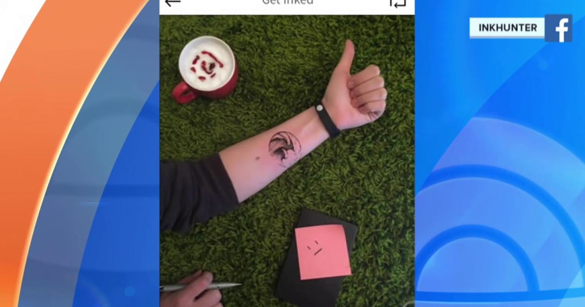 App lets you try on a tattoo before making it permanent