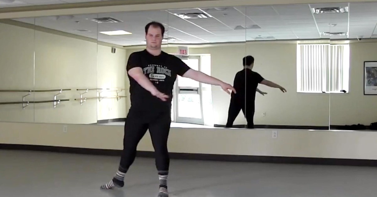 Internet star Erik Cavanaugh proves dancers come in all shapes and sizes