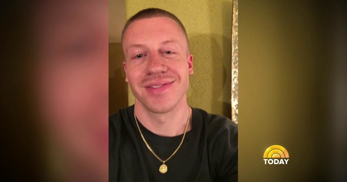 Watch Macklemore’s message to fans ahead of TODAY concert