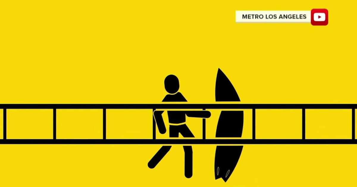 New LA Metro safety ads, featuring stick figures, are too graphic for some