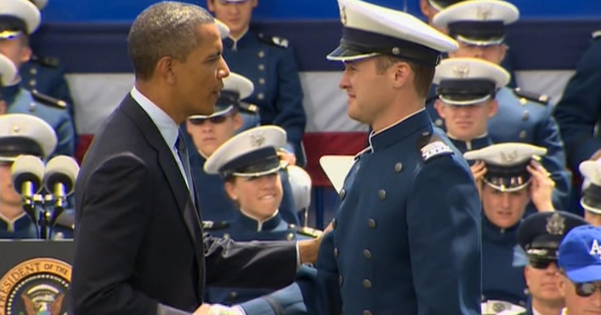President Obama to deliver his final commencement at Air Force Academy