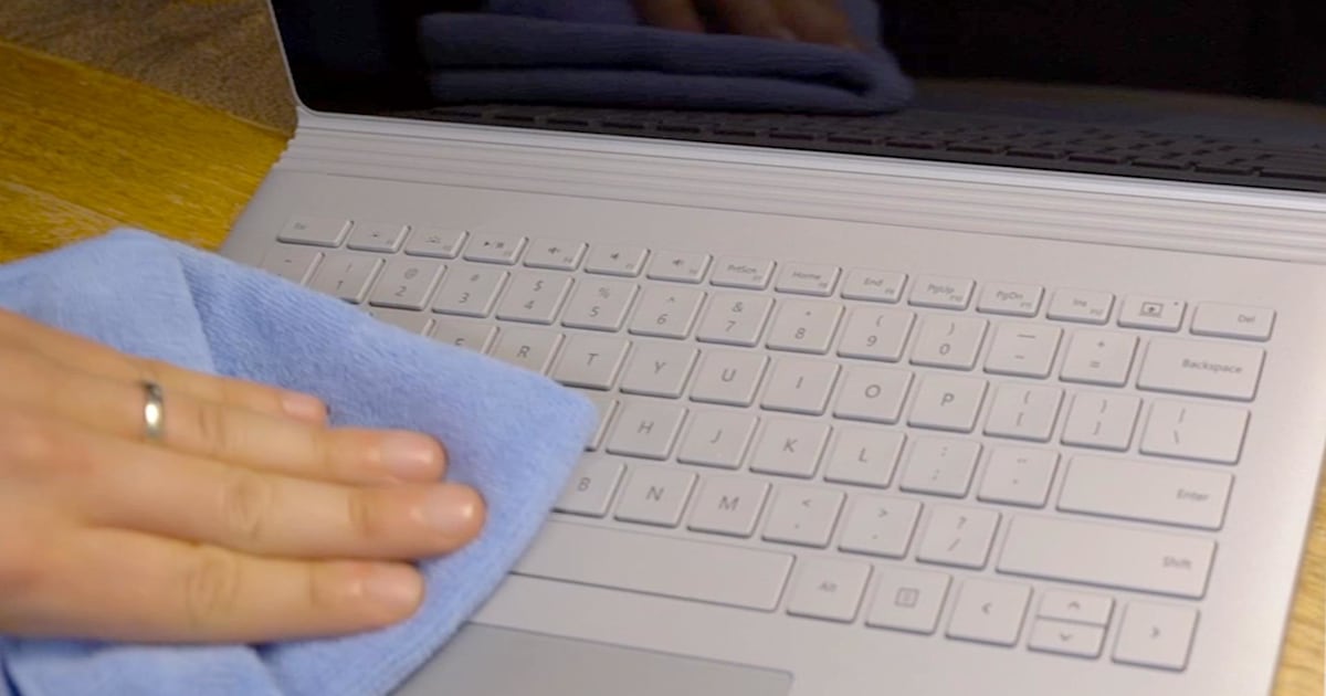 Clean your laptop keyboard with this step-by-step guide