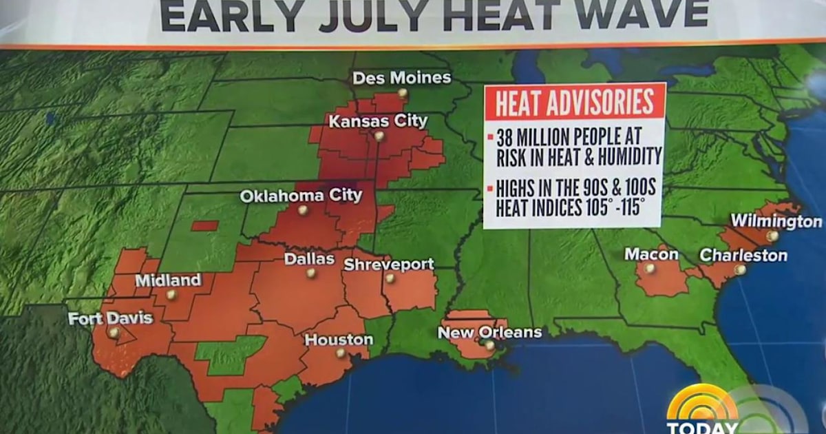 Heat Wave Blankets Nation Millions Facing Dangerous Conditions