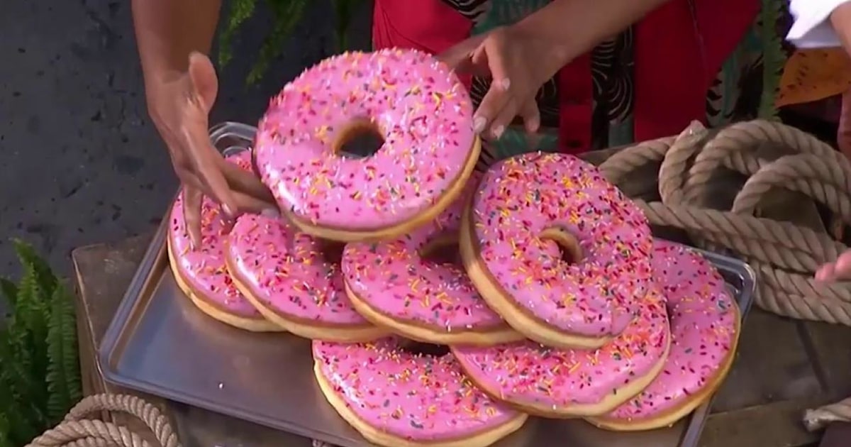 Super-size doughnuts and other unique theme park snacks