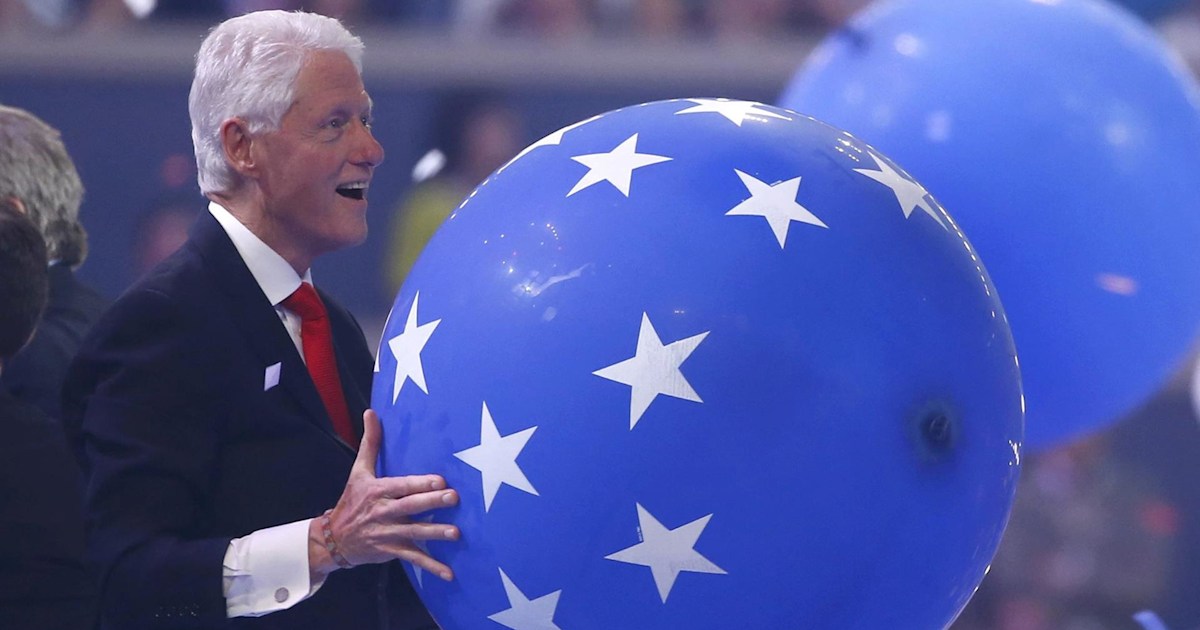 Bill Clinton’s balloon drop reaction and more: See this week’s highs ...