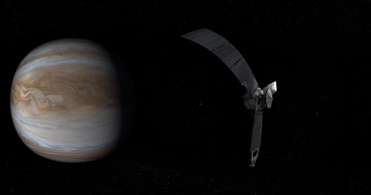 NASA's Juno spacecraft enters Jupiter's orbit, drawing cheers