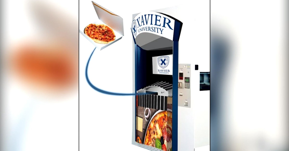 First pizza vending machine offers homemade pies for $9