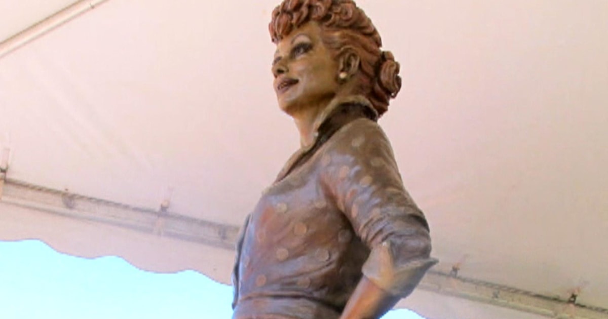 New Lucille Ball statue unveiled, and people love this (not-scary) Lucy