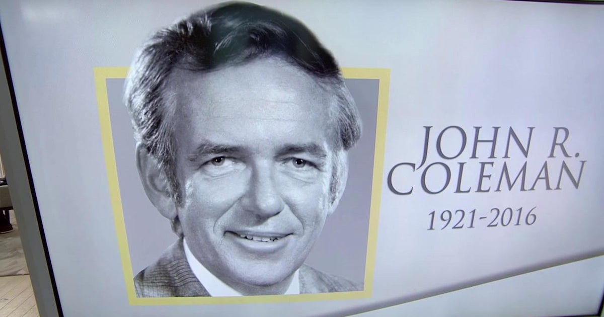 Life well lived: College president and undercover worker John Coleman