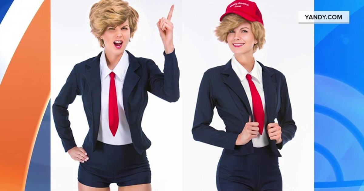 Sexy Donald Trump, Hillary Clinton costumes on sale for Halloween