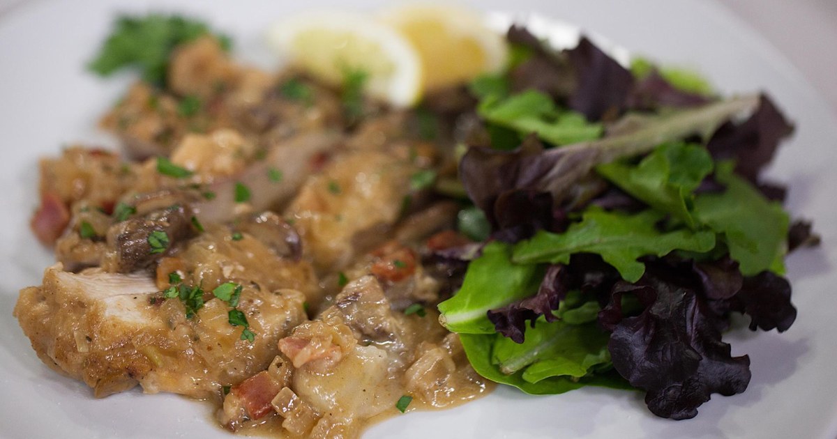 Chardonnay-braised chicken: Ryan Scott shares one-skillet meal