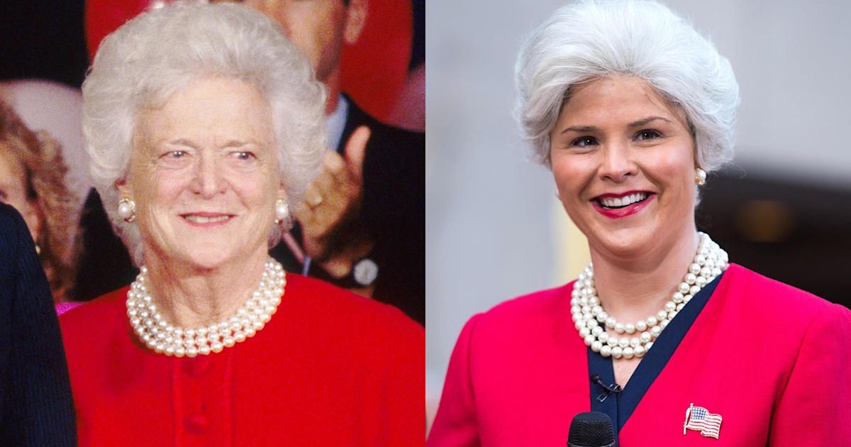 See Jenna Bush Hager impersonate her own grandmother, Barbara Bush